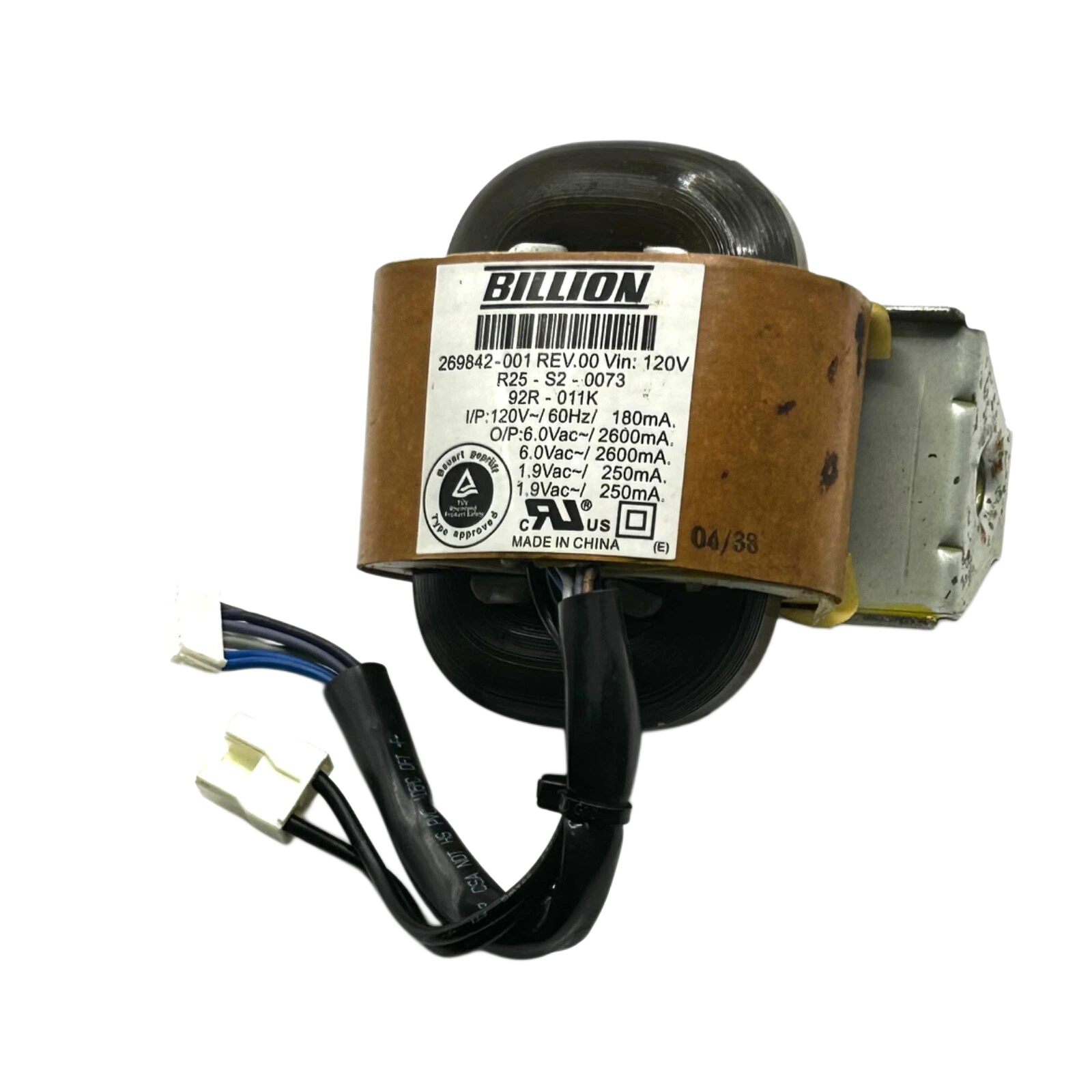 Bose Wave Power Supply Transformer AWRCC1 AWRCC2 Billion 269842-001 RE ...