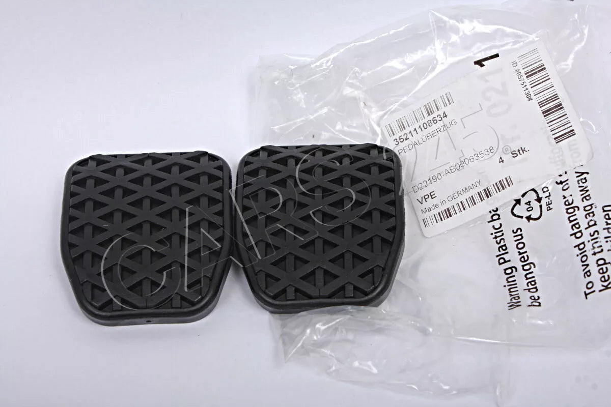 Genuine BMW Rubber Pads for Brake Clutch Pedals Manual Transmission 35 ...