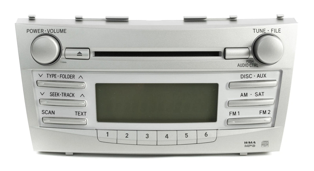 2010-11 Toyota Camry AMFM Radio mp3 CD Player 86120-06480 Face 11846 ...