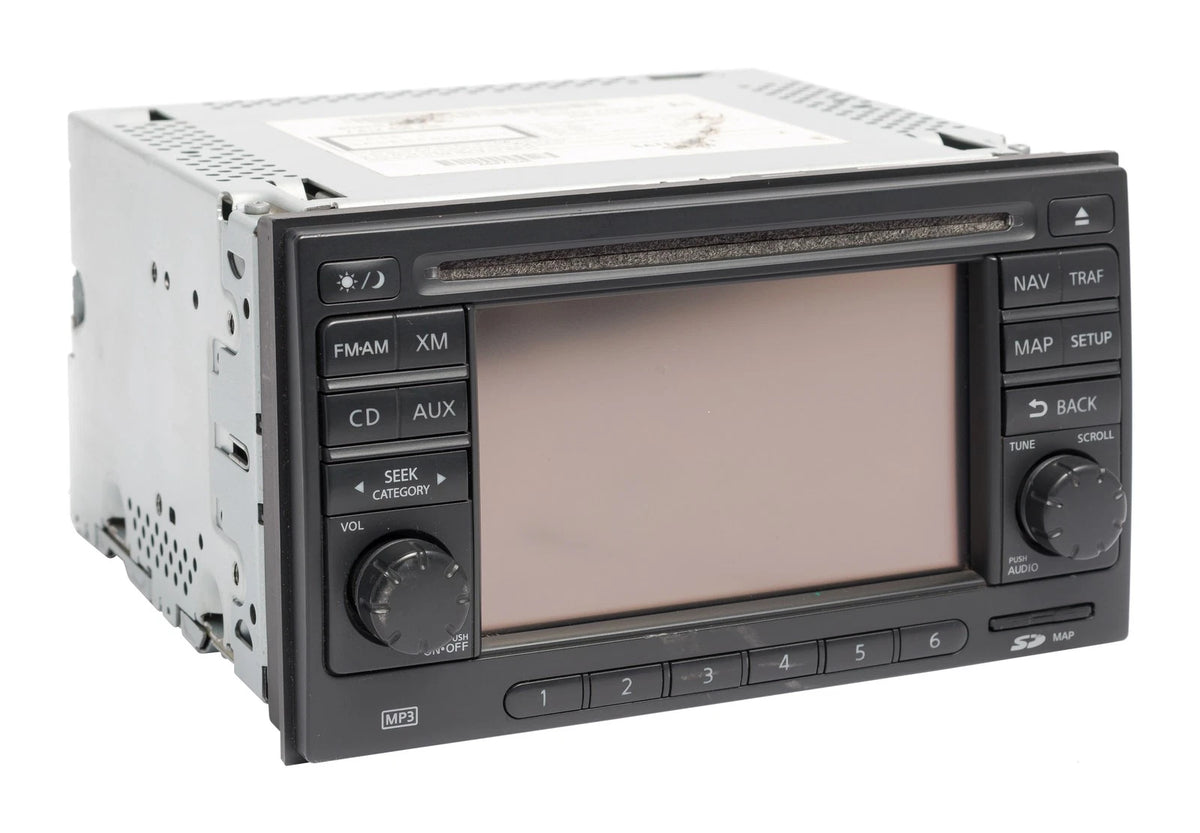 2012-2014 Nissan Cube AM FM Radio CD Player Navigation Display 259151F ...