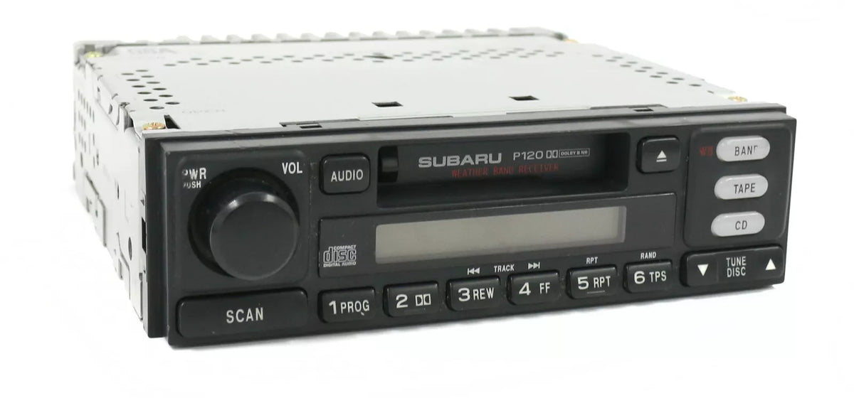 2000-2001 Subaru Legacy Radio AM FM Cassette Player 86201AE08A - Face ...