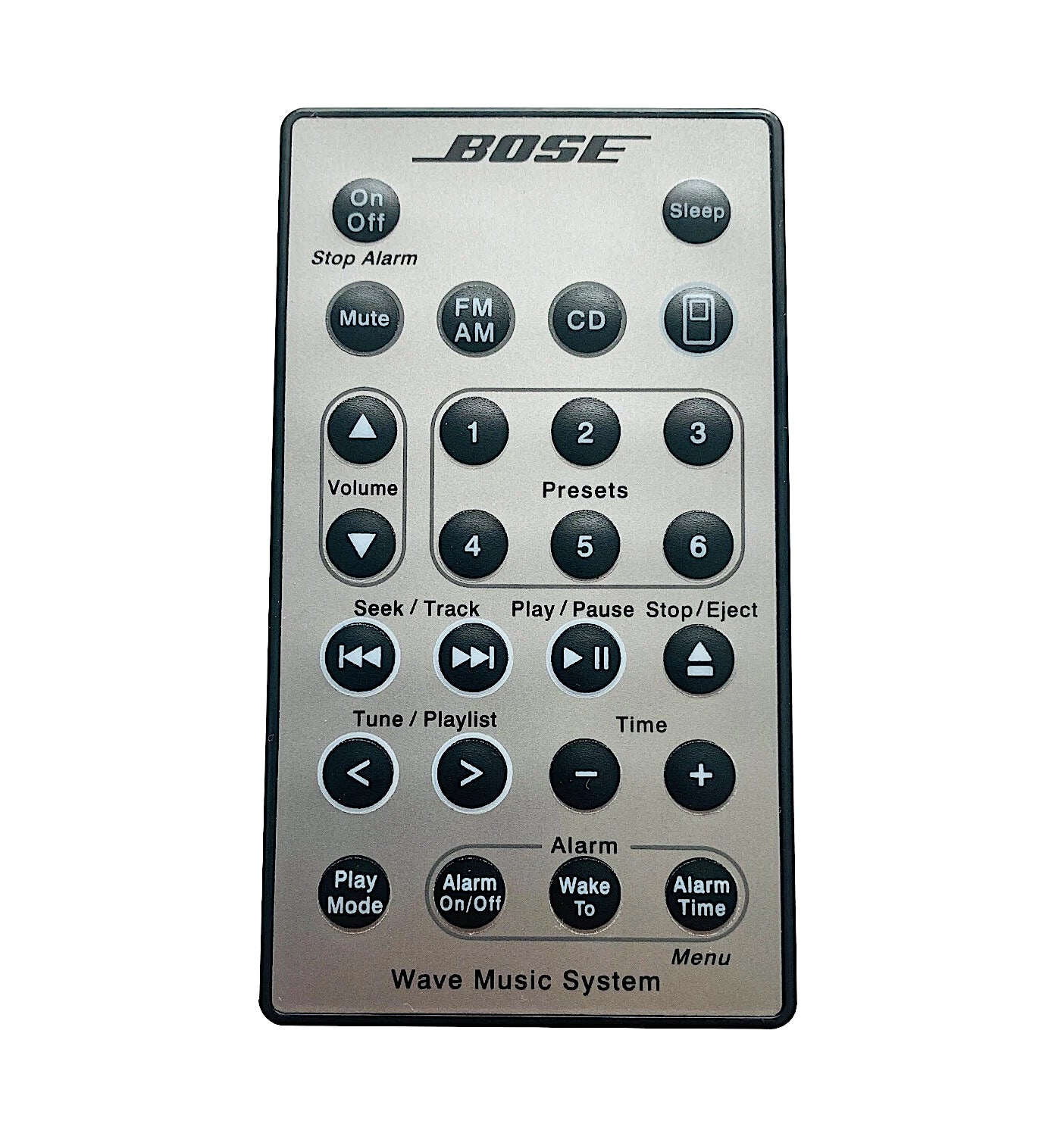 Remote Control Silver for Genuine Bose Wave Music System AWRCC1 AWRCC2 ...