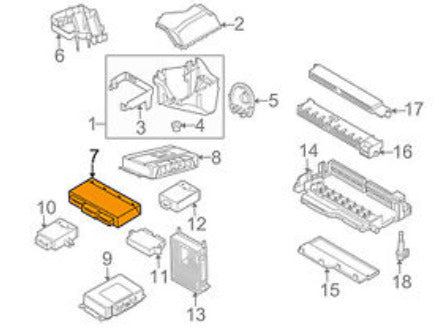 BMW E46 3-Series E53 X5 X3 E83 GM5 Star12 LIN HIGH General Module Body ...