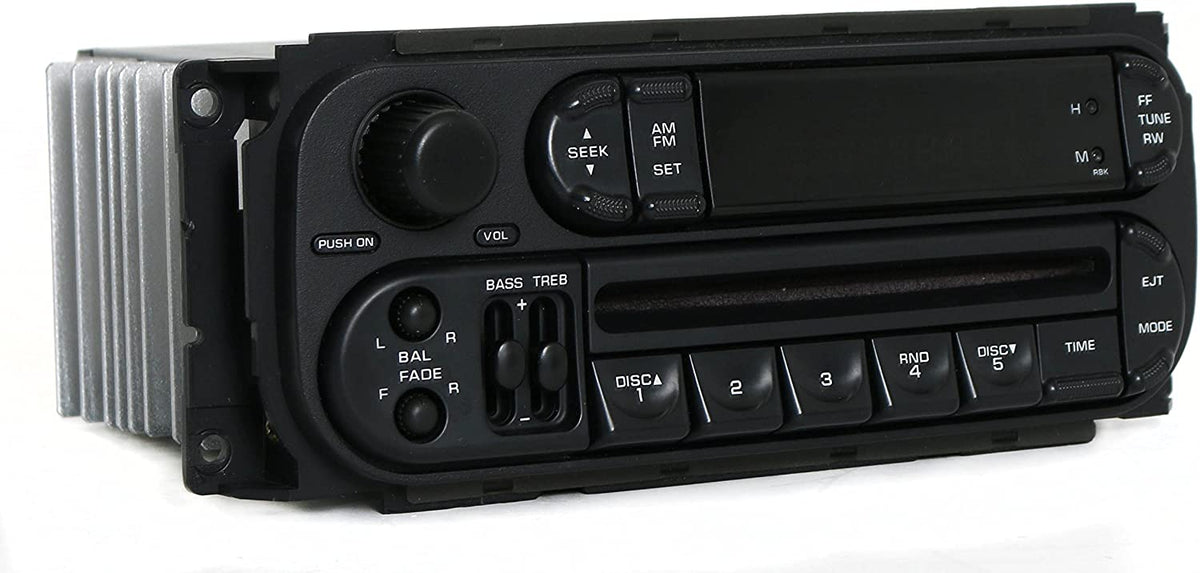 2002-2007 Chrysler Jeep Dodge Radio AM FM CD Player P05091506AG RBK Sl ...