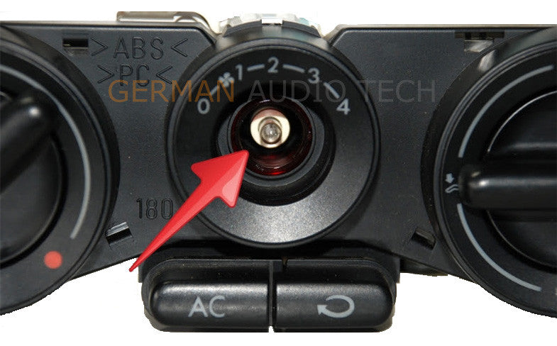VOLKSWAGEN VW BEETLE JETTA PASSAT CLIMATE CONTROL ILLUMINATION LIGHT B ...