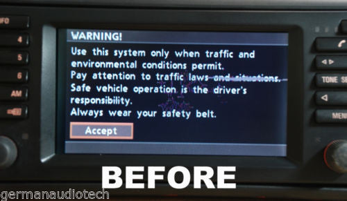 New LCD for BMW E38 7-Series E39 5-Series M5 16:9 WIDE SCREEN NAVIGATI ...