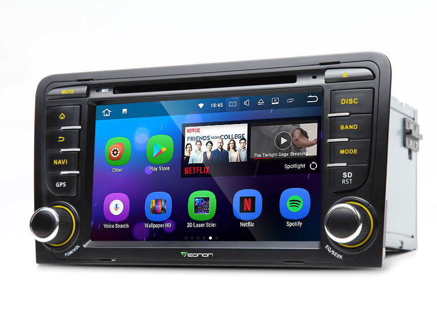 2003 - 2011 AUDI A3 S3 7″ DIGITAL TOUCH SCREEN ANDROID IOS MULTIMEDIA ...