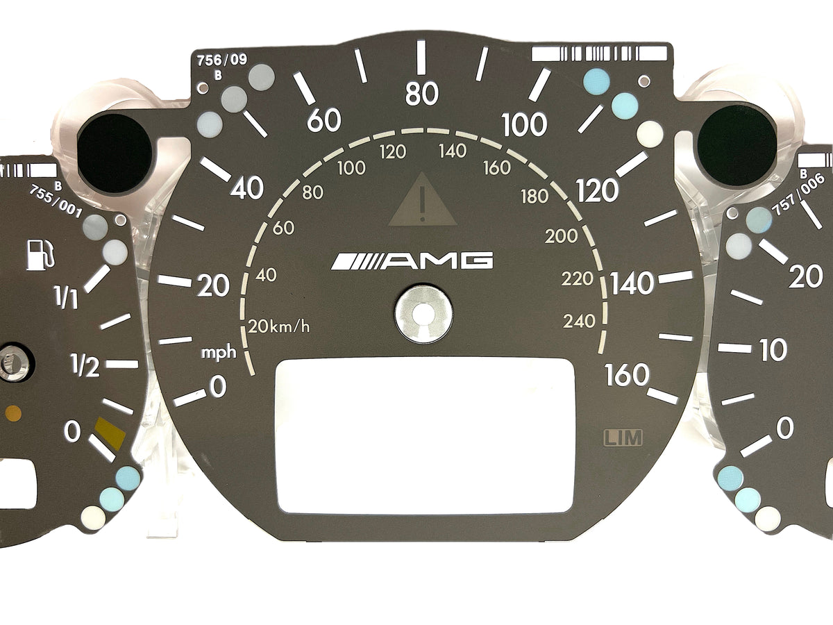 AMG Instrument Speedometer Panel Gauges for Mercedes-Benz W208 W210 ...