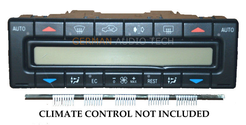 MERCEDES-BENZ W210 E-CLASS CLIMATE CONTROL 1996-2002 REPLACEMENT GLASS ...
