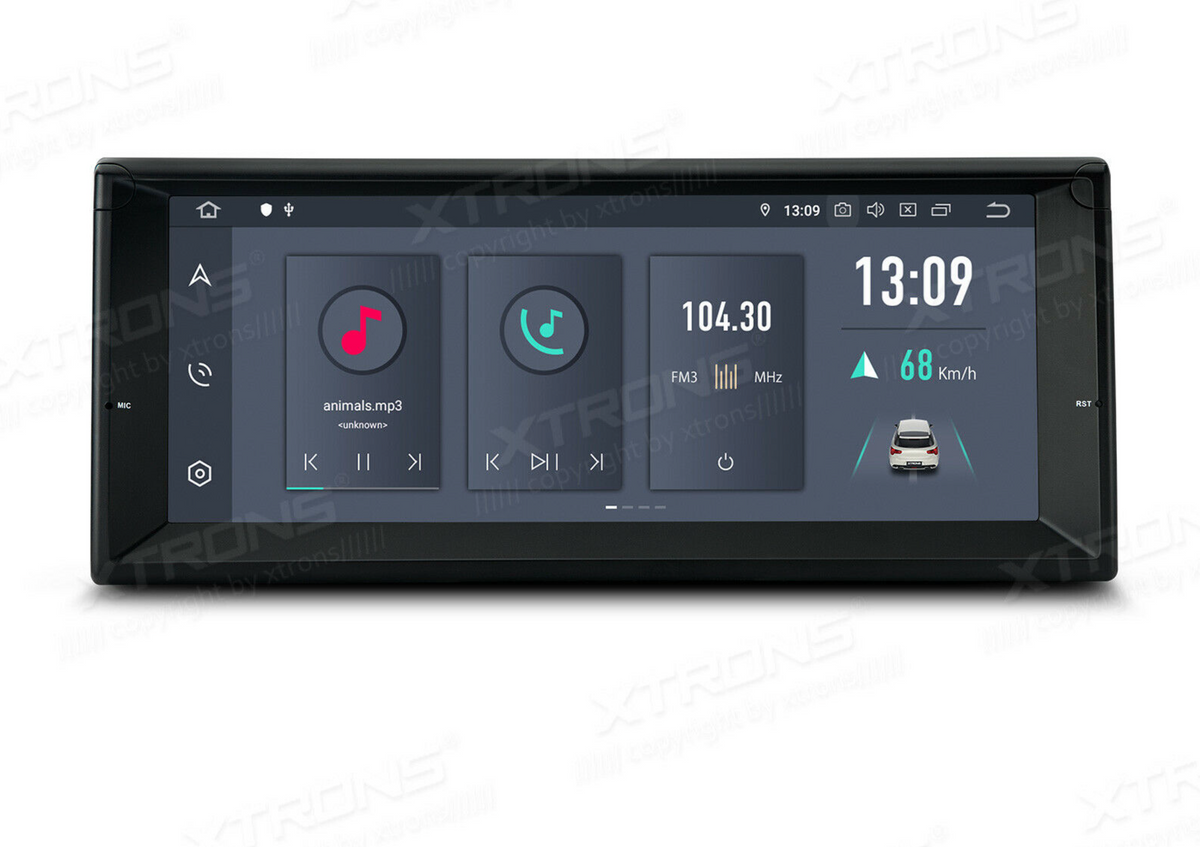 10.25" Android 10 GPS Navigation Radio for BMW E38 7-Series E39 5-Seri ...