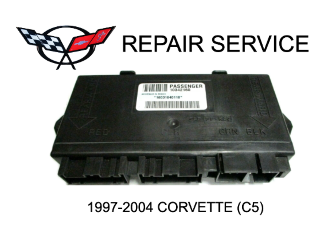 Repair Service for 1997-2004 C5 Corvette Power Door Lock Window Contro ...