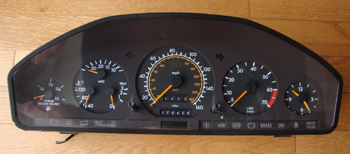 Odometer Gear Set for W140 Mercedes Benz S320 S420 S500 CL500 CL600 VD ...