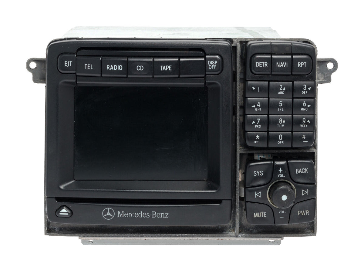 2000-2001 Mercedes-Benz S500 CL500 CL55 AM FM Radio Receiver Navigatio ...
