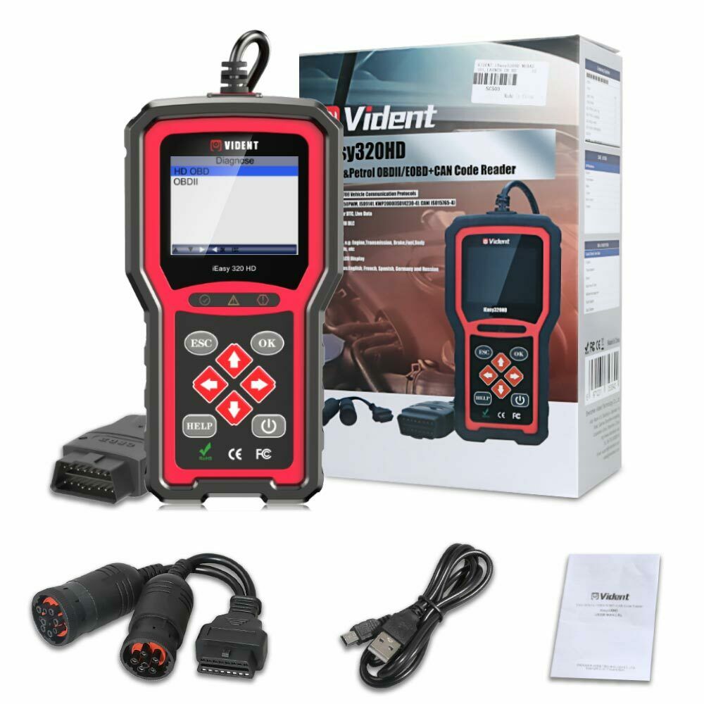 Heavy Duty Diesel Truck Diagnostic Scanner Tool Fault Code Reader Frei ...