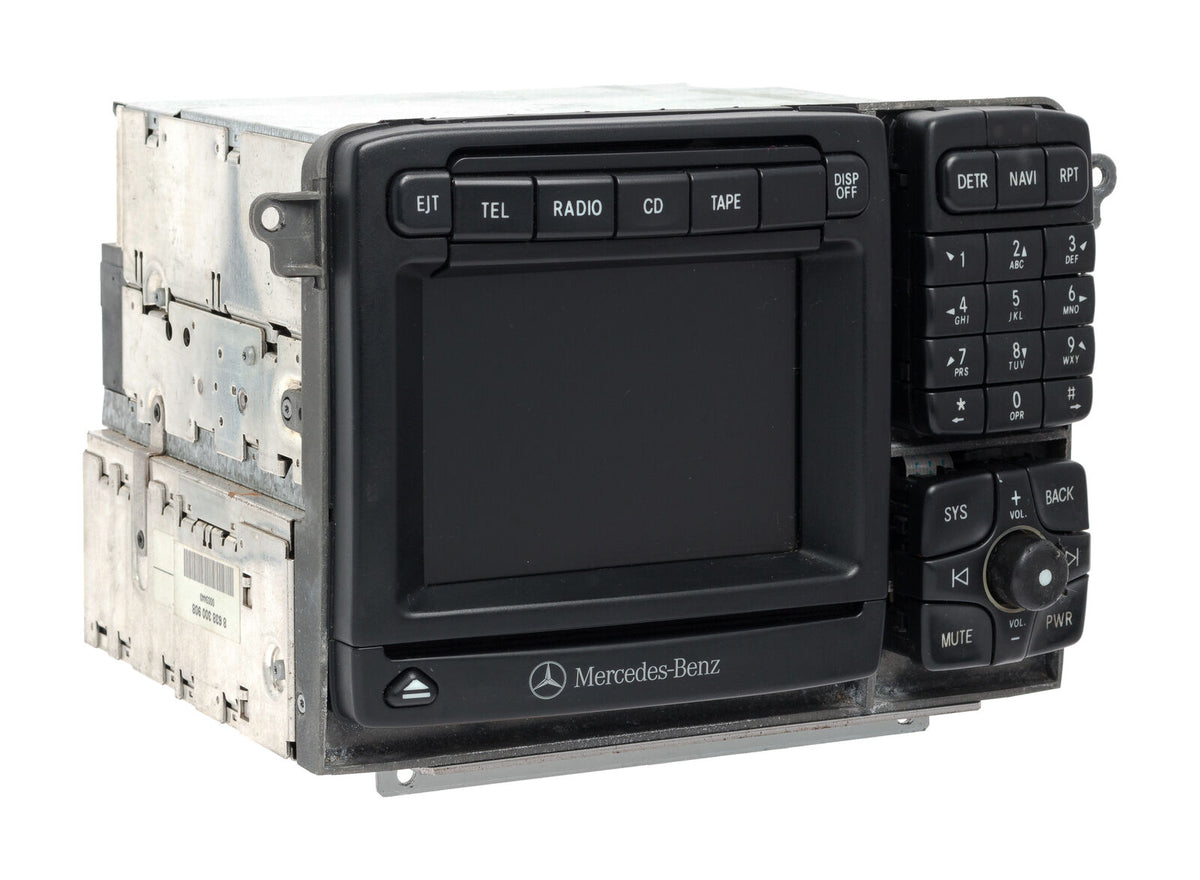 2000-2001 Mercedes-Benz S500 CL500 CL55 AM FM Radio Receiver Navigatio ...