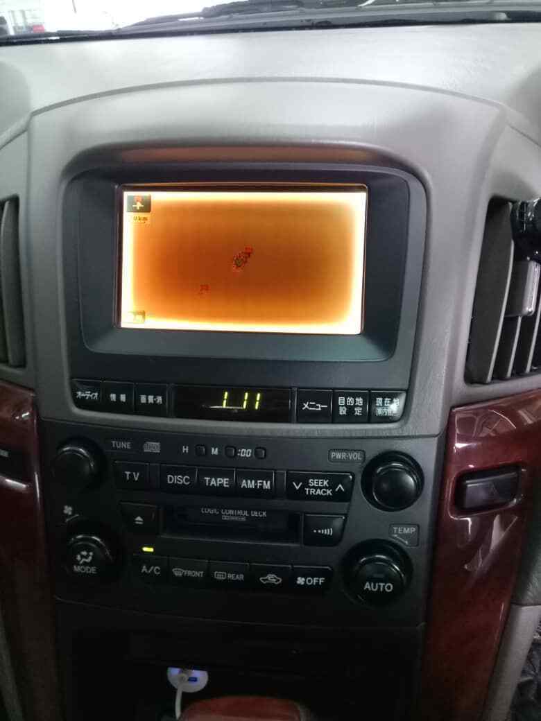 LCD Display LQ058T5BA01 for Toyota Harrier Head Unit Stereo Radio ...