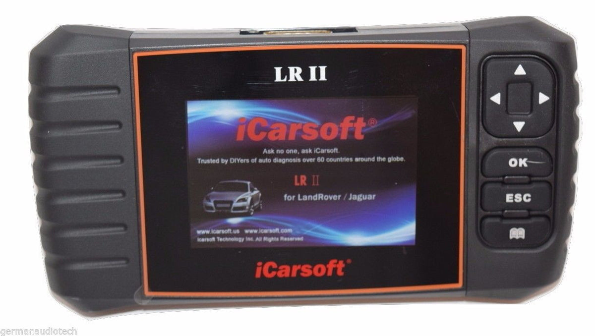 New iCARSOFT LRII OBD2 DIAGNOSTIC SCANNER TOOL for LAND RANGE ROVER JA ...