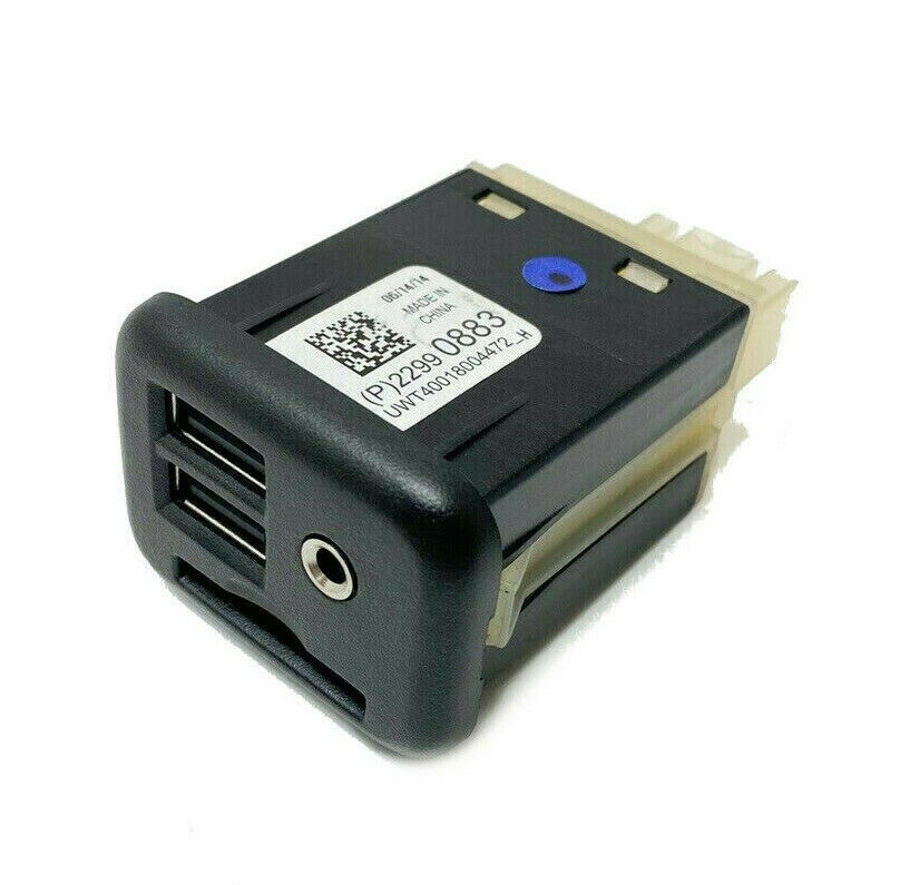 Auxiliary Jack Dual USB SD Card for GM Chevrolet Silverado Sierra Cent ...