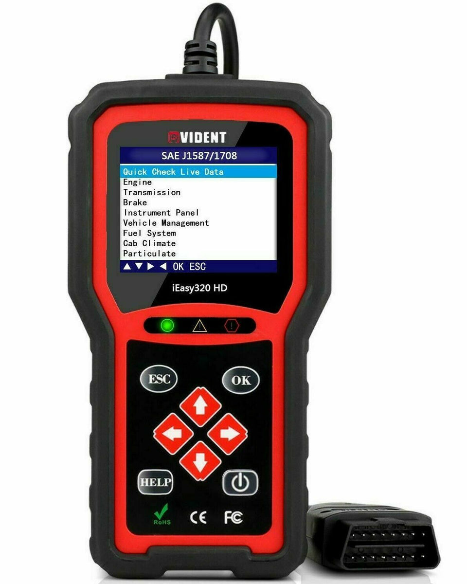 Heavy Duty Diesel Truck Diagnostic Scanner Tool Fault Code Reader Frei ...