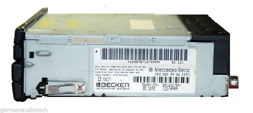 MERCEDES BENZ AM FM RADIO STEREO CASSETTE 1994 1995 1996 1997 1998 BE1 ...