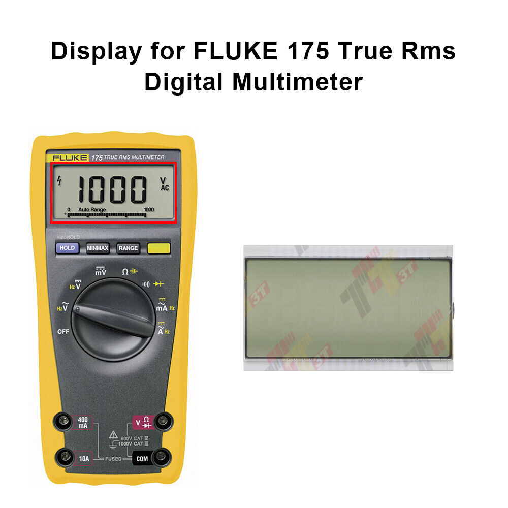 LCD Display for FLUKE 175 177 179 77IV True Rms Digital Multimeter ...
