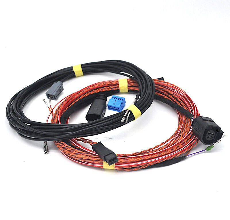 Reverse Backup Emblem Camera Retrofit Cable Wiring for Volkswagen VW P ...