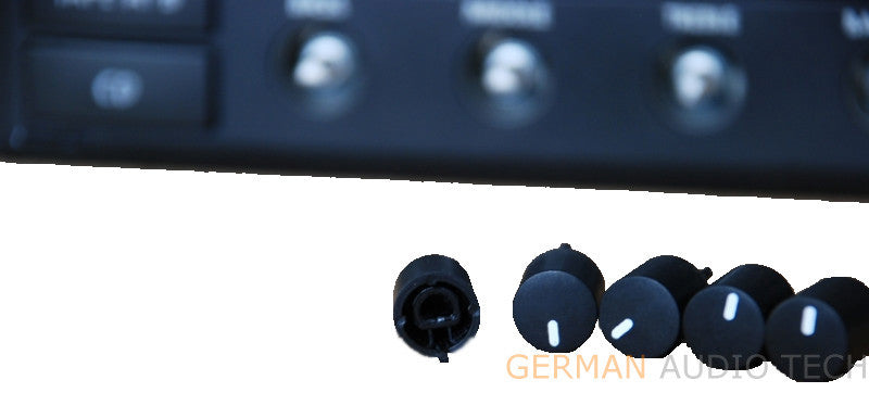 5x BUTTONS KNOBS for VOLKSWAGEN VW JETTA PASSAT GTi MONSOON RADIO CD P ...